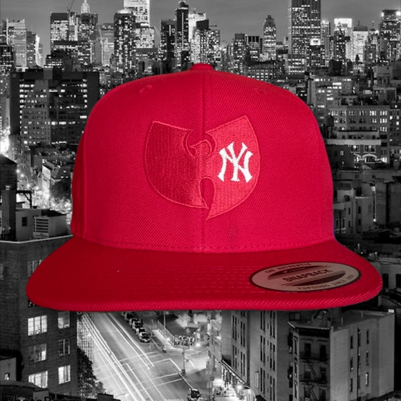 Hand Crafted | Accessories | New York Yankees Wu Tang Snapback Hat ...